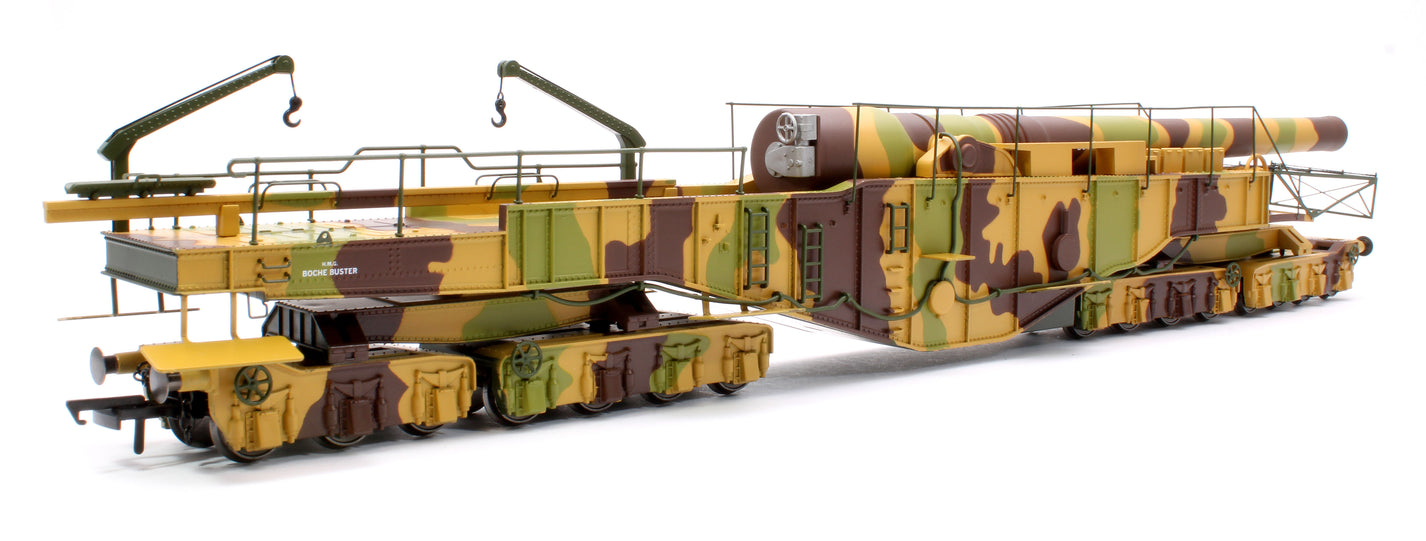 Oxford Rail OR76BOOM03 Rail Gun WW1 Boche Buster – Rails