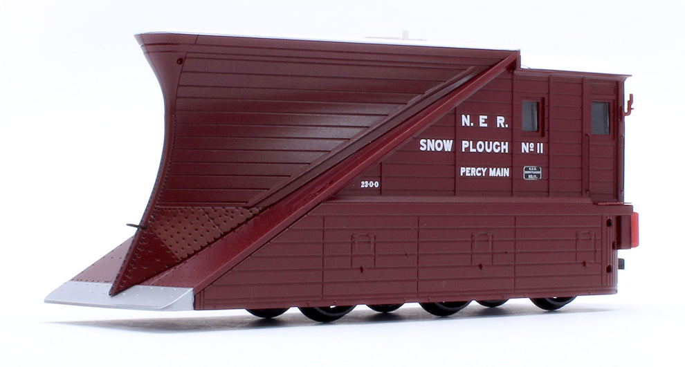 Bachmann 38-640Z NER Snowplough 11 NER Indian Red – Rails