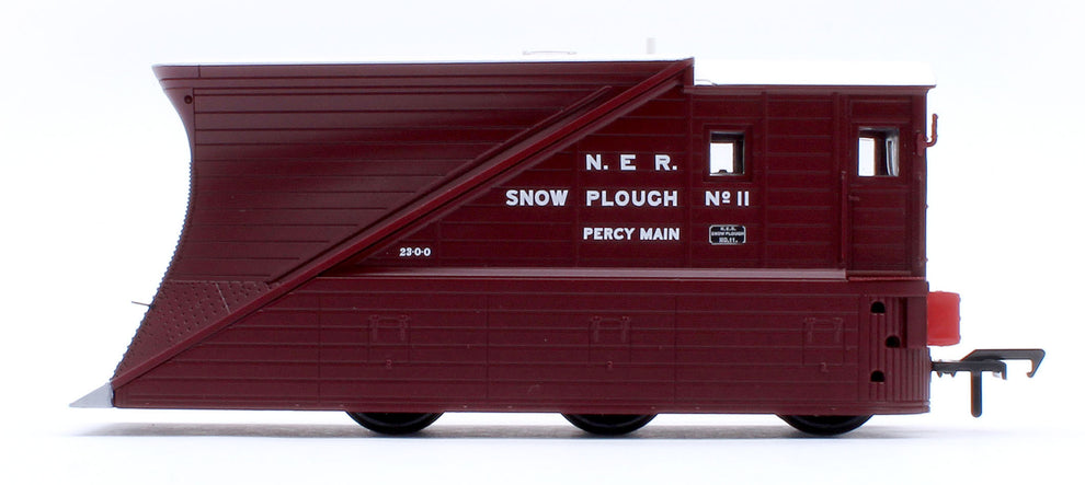 Bachmann 38-640Z NER Snowplough 11 NER Indian Red – Rails