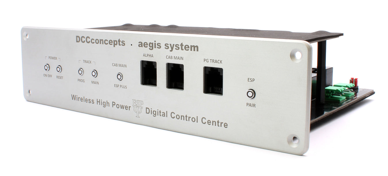 DCC Concepts DCC-AEGIS.SET ESP Ψ Aegis 5 Amp Wireless System – Rails