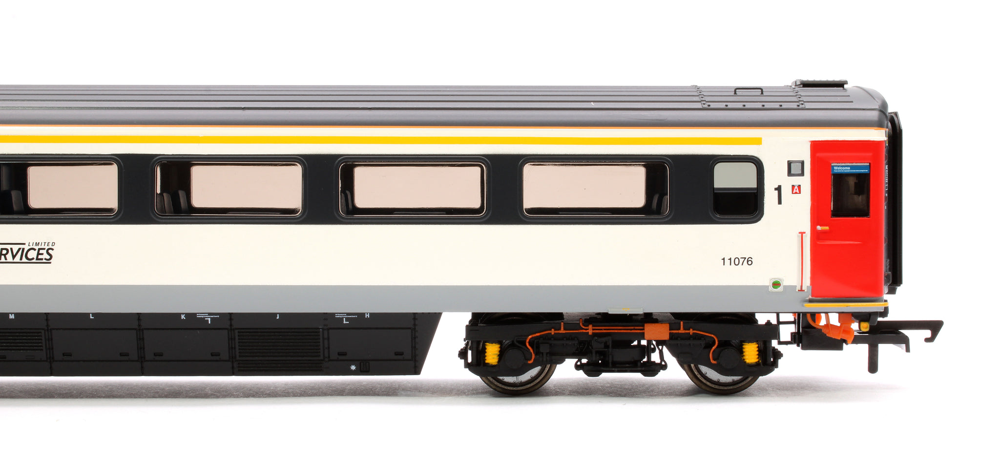 Hornby R40182 Mk3 First Open Rail Charter Services 11076 Coach A ...