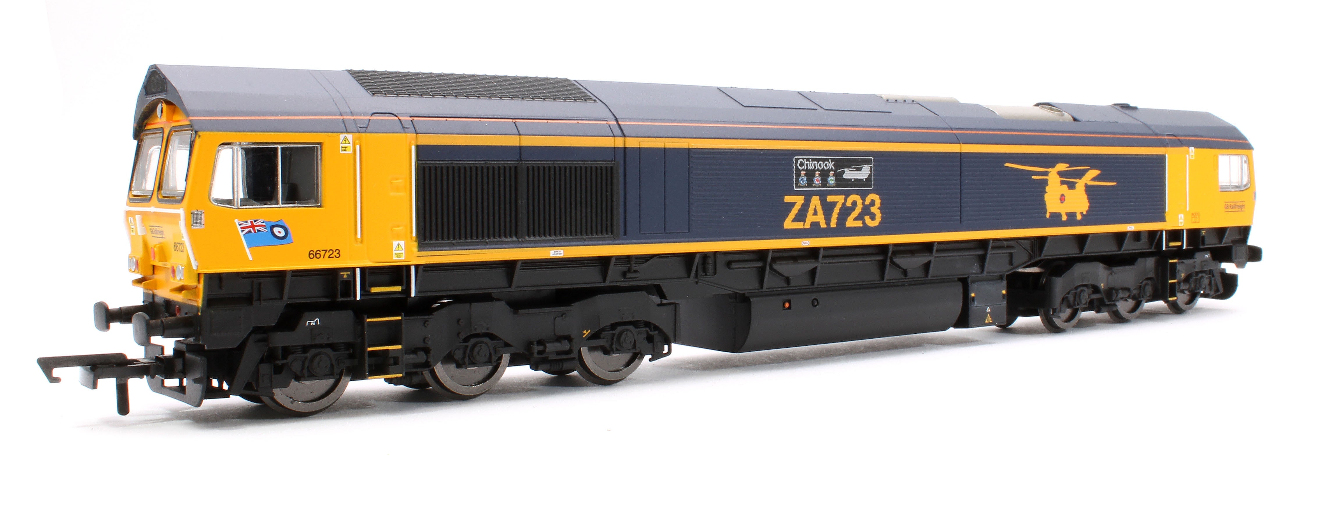 Hornby R30429TXS RailRoad Plus GBRf Class 66 Chinook No.66723 – Rails