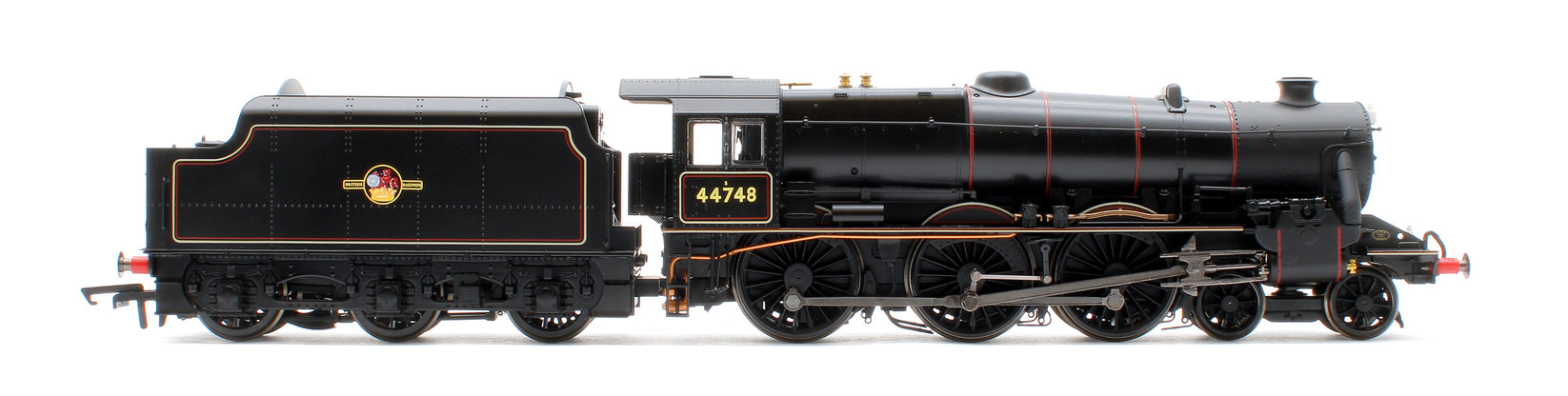 Hornby R30389 BR Stanier 5MT Black 5 No.44748 Late Caprotti – Rails