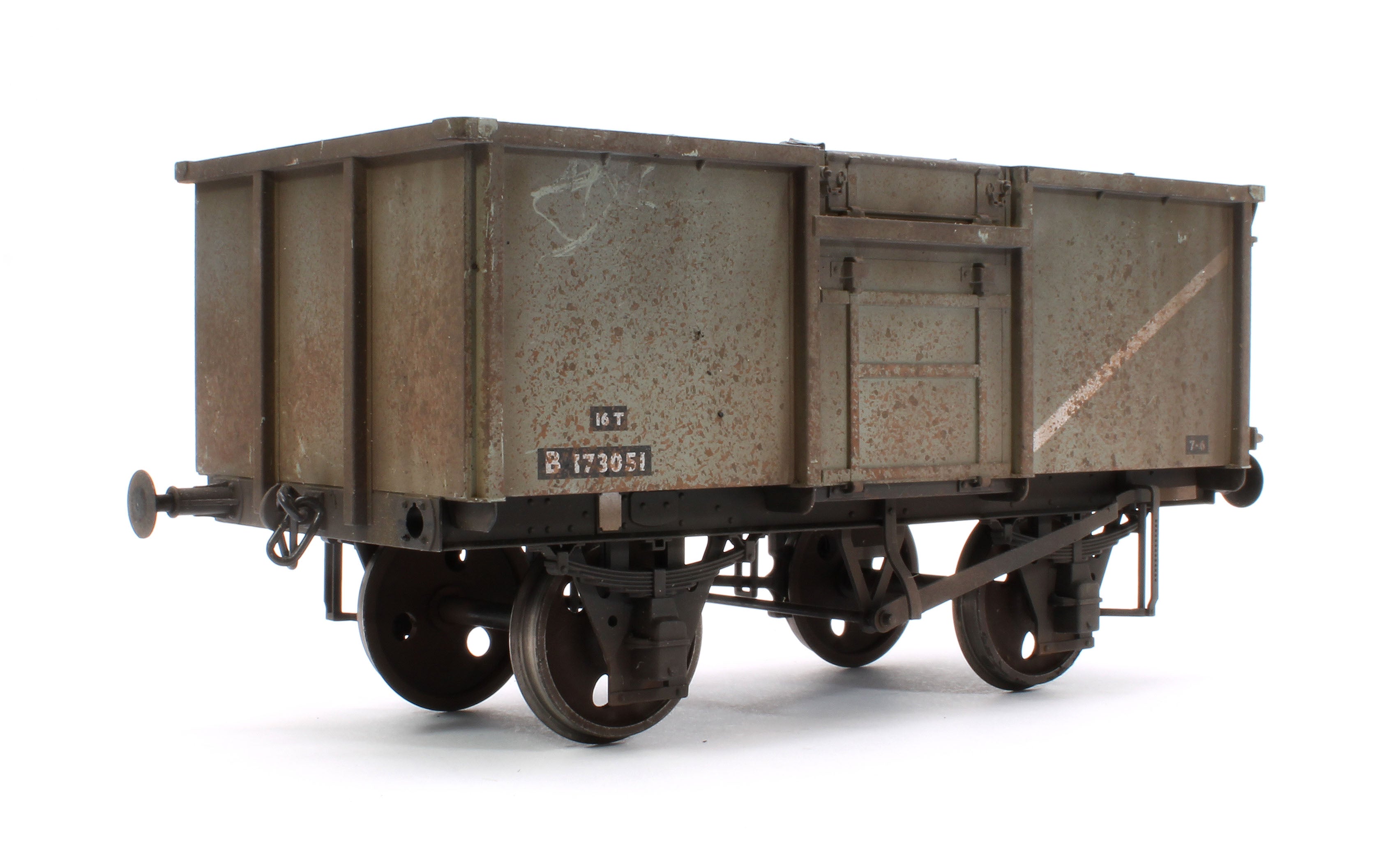 Kit Built BR-B175051-PO Pre-Owned Kit Built 16T Tippler Wagon – Rails