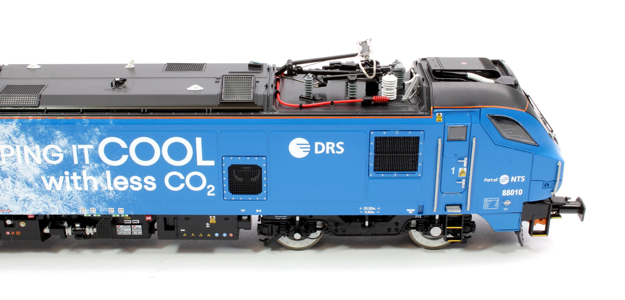 Dapol 4D-088-004S Class 88 'Aurora' 88010 DRS Refrigerated Rail Electro ...