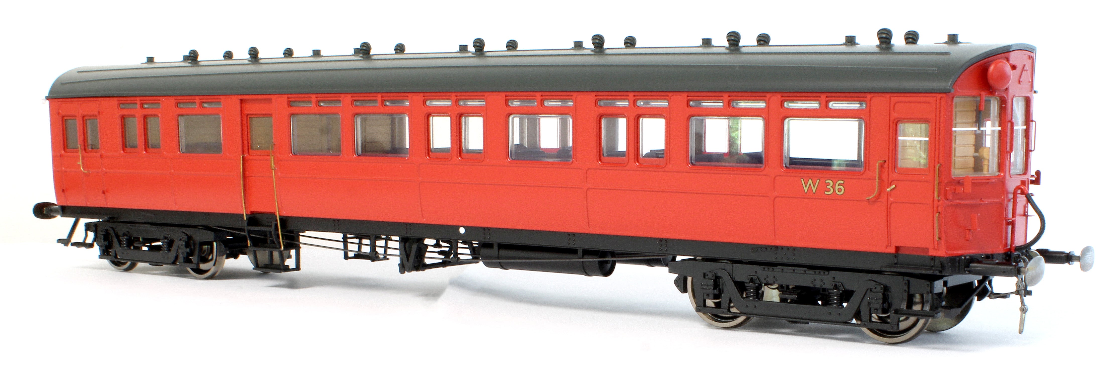Dapol 7P-004-009S Pre-Owned Autocoach BR Crimson #36 - Light – Rails