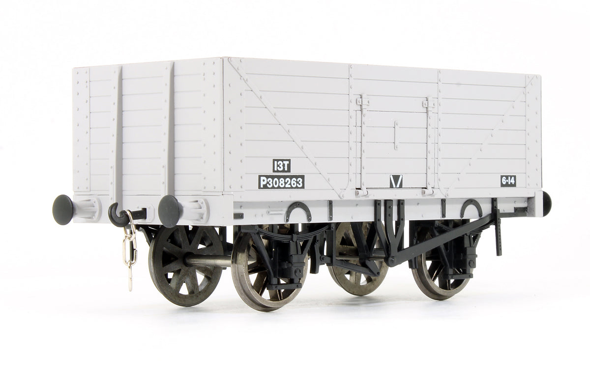 Dapol 7F-080-004-PO Pre-Owned 8 Plank Open Wagon BR Grey P308263 ...