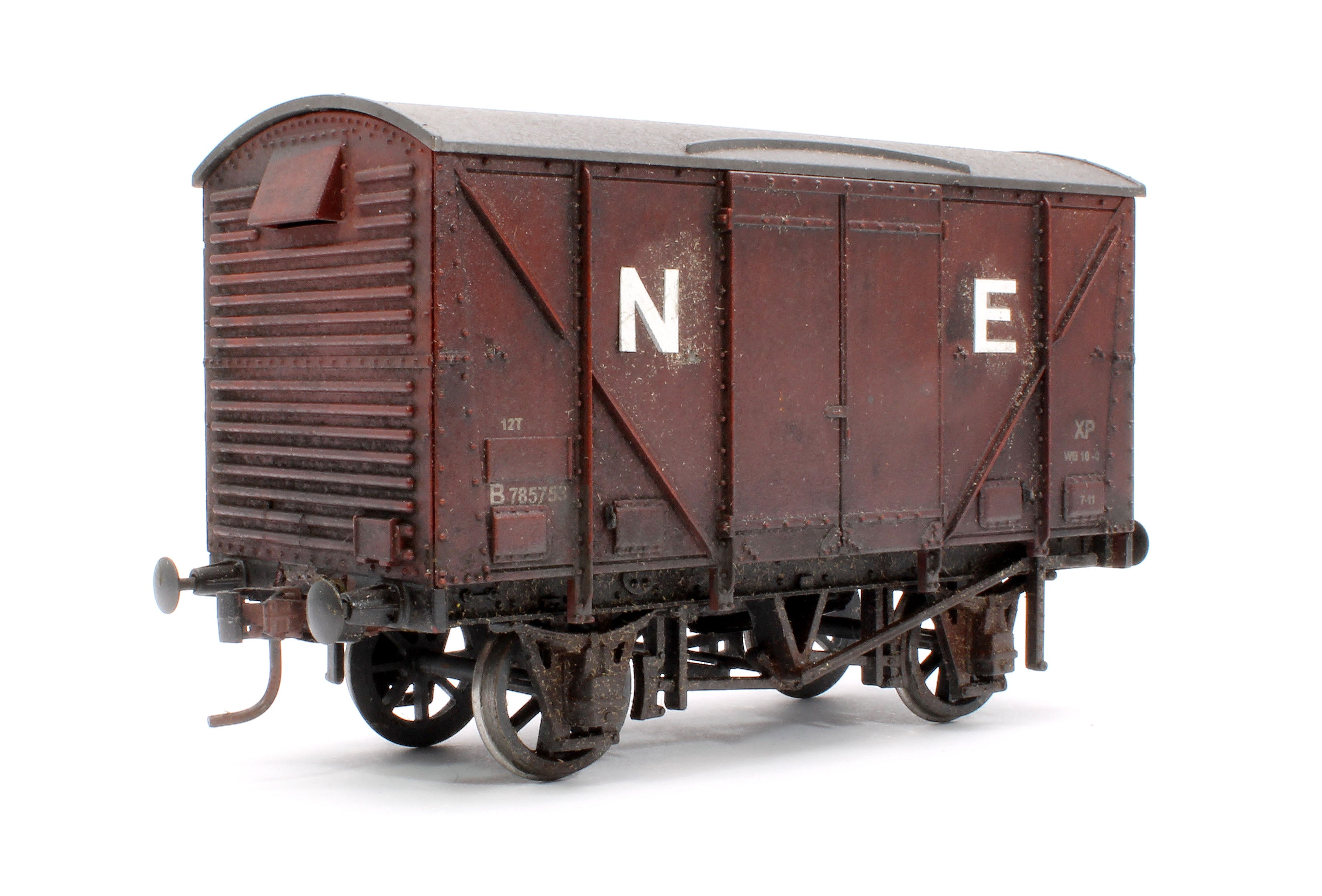 Kit Built NE-B785753-PO Pre-Owned NE 12T Vent Van No.B785753 – Rails