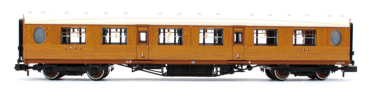 Graham Farish 376-200A LNER Thompson First Corridor LNER Teak Effect ...