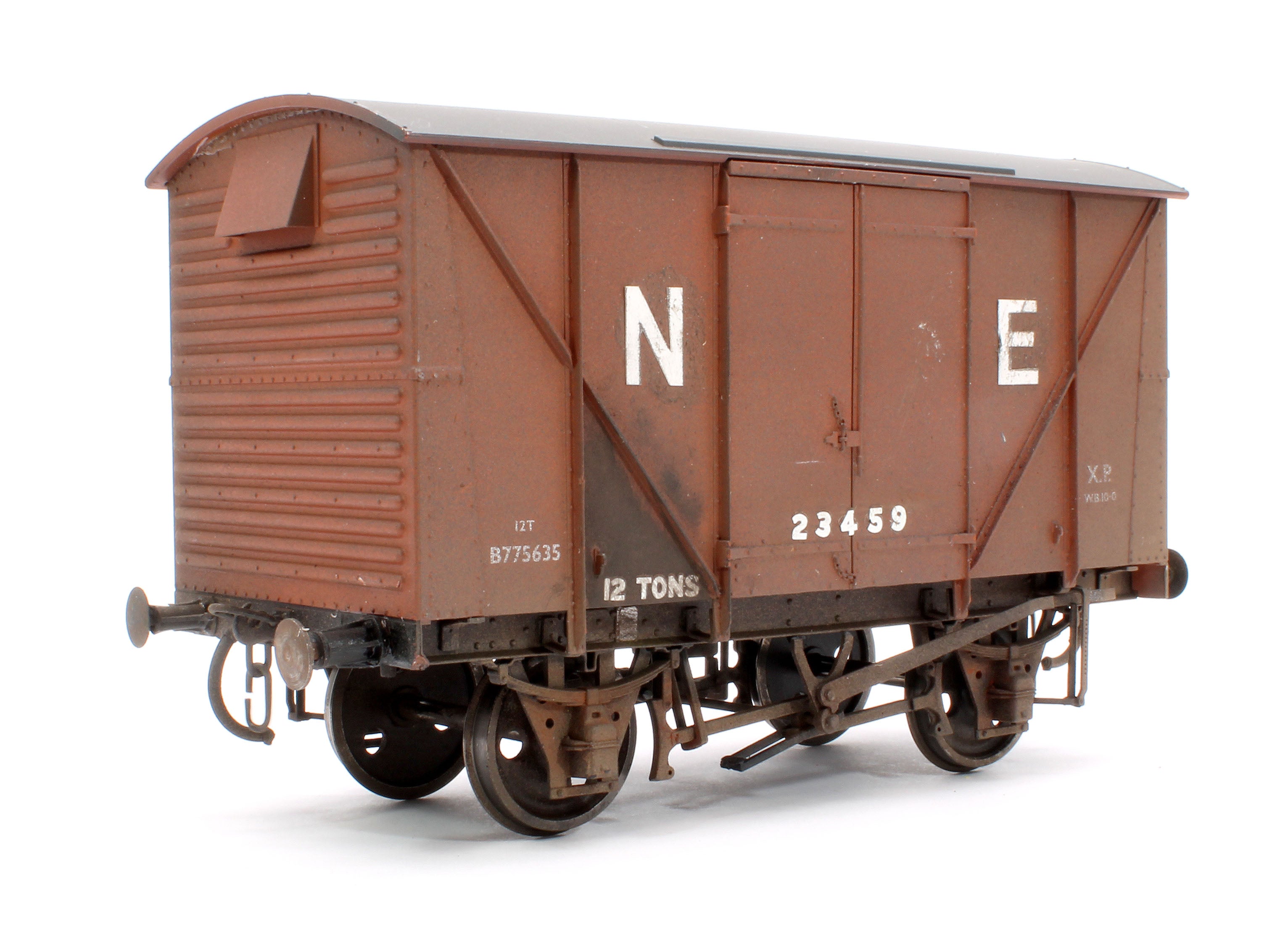 Kit Built NE-23459-PO Pre-Owned NE 12T Vent Van No.23459 - – Rails