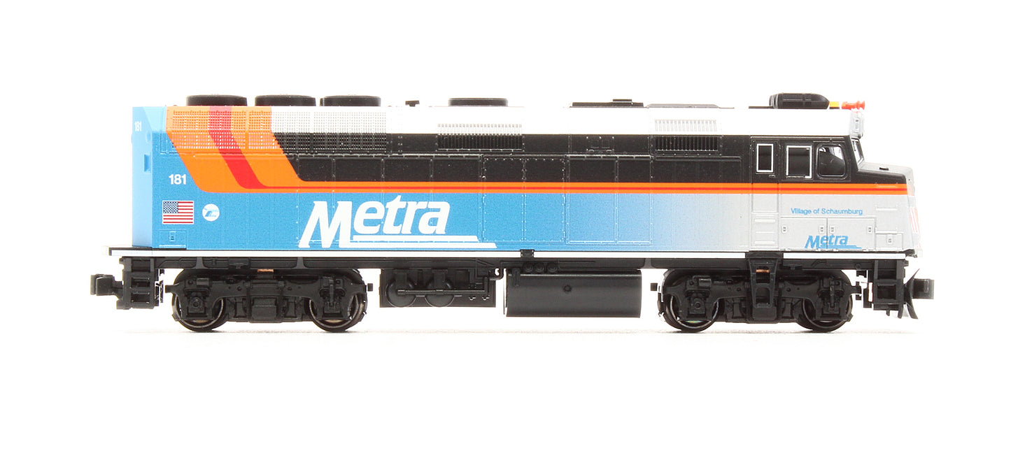 Kato 176-9106 Pre-Owned F40PH Chicago Metra New Paint Village – Rails