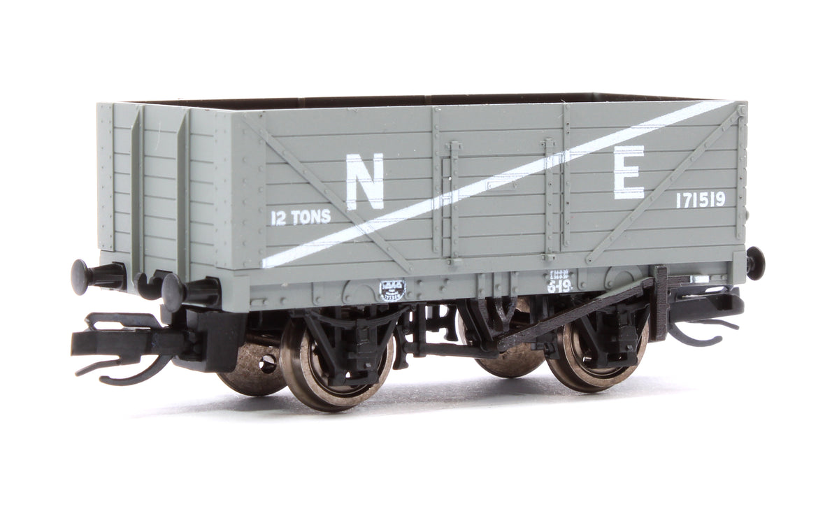Peco TTR-7001E TT:120 Scale LNER Grey 7-Plank Open Wagon No.171519 ...