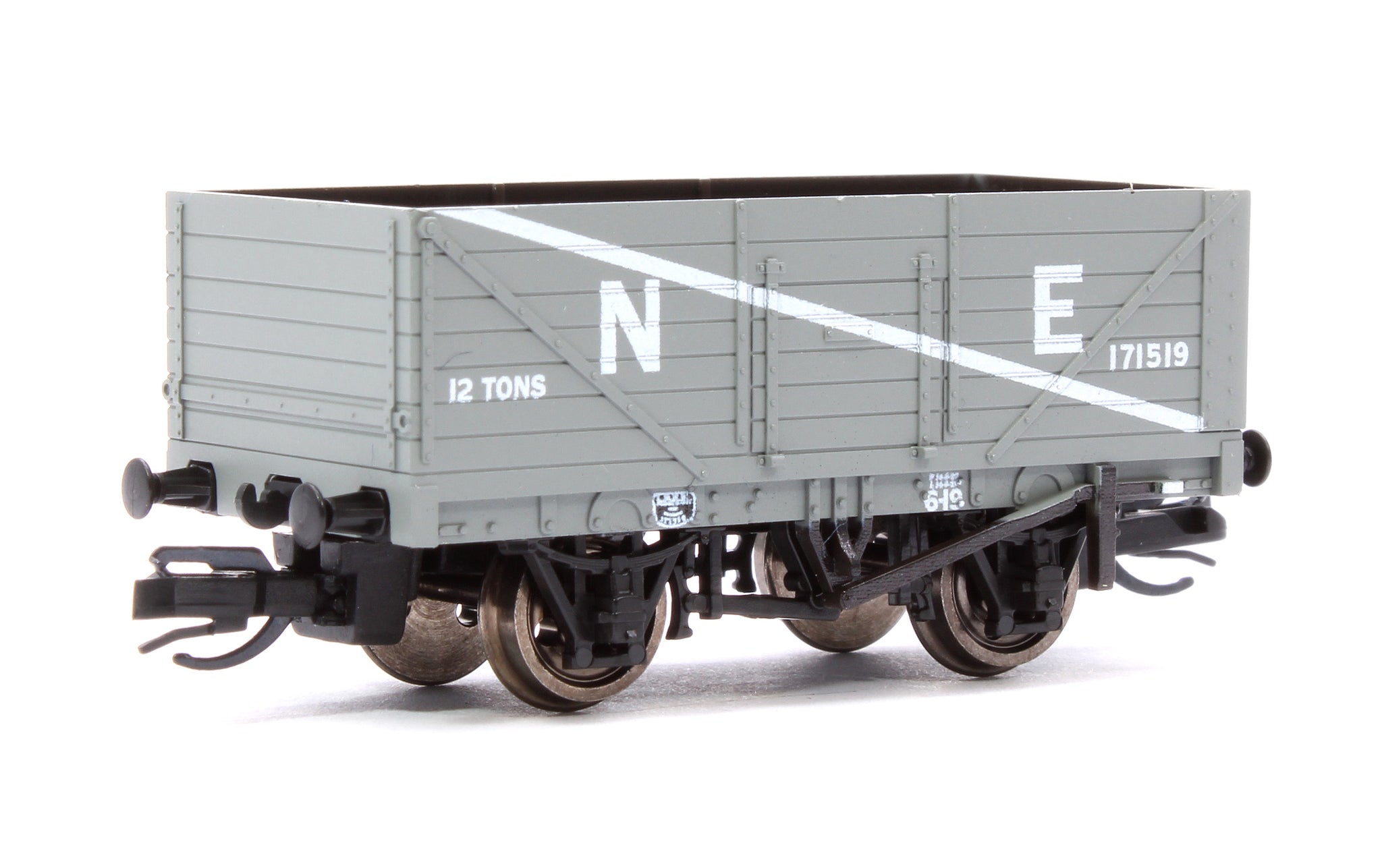 Peco TTR-7001E TT:120 Scale LNER Grey 7-Plank Open Wagon No.171519 ...