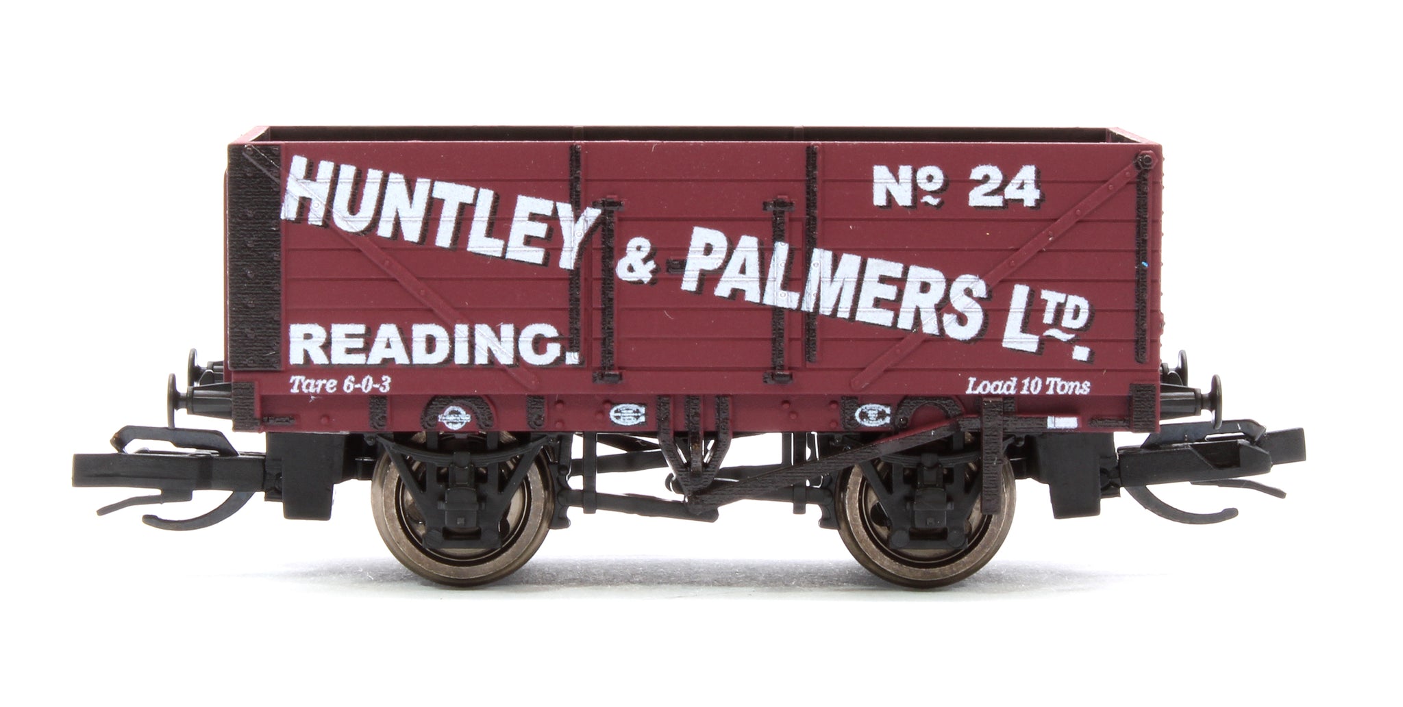 Peco TTR-7010P TT:120 Scale 'Huntley & Palmer' 7-plank Open Wagon No.24 ...