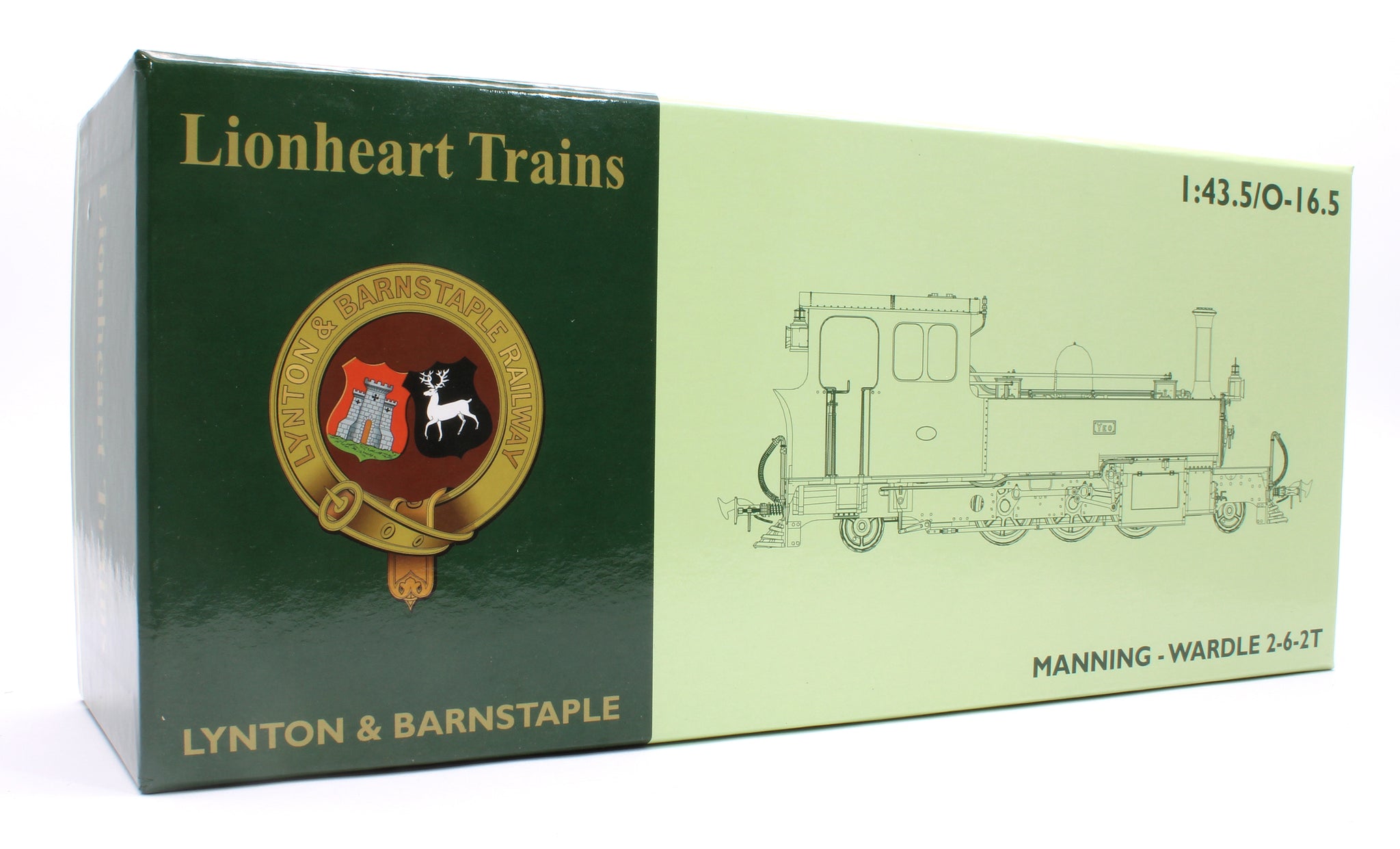 Lionheart Trains LHT-7NS-006 Lynton & Barnstaple Manning Wardle 2-6-2 ...