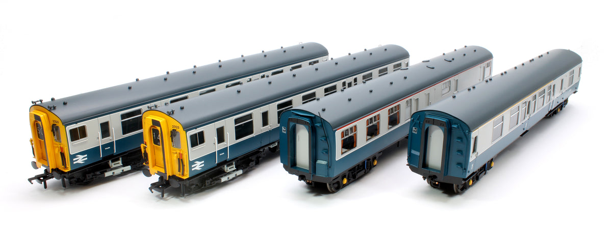 Bachmann 31-424SF Class 422/7 4TEP 4 Car EMU (Refurbished) 2703 BR Blue ...