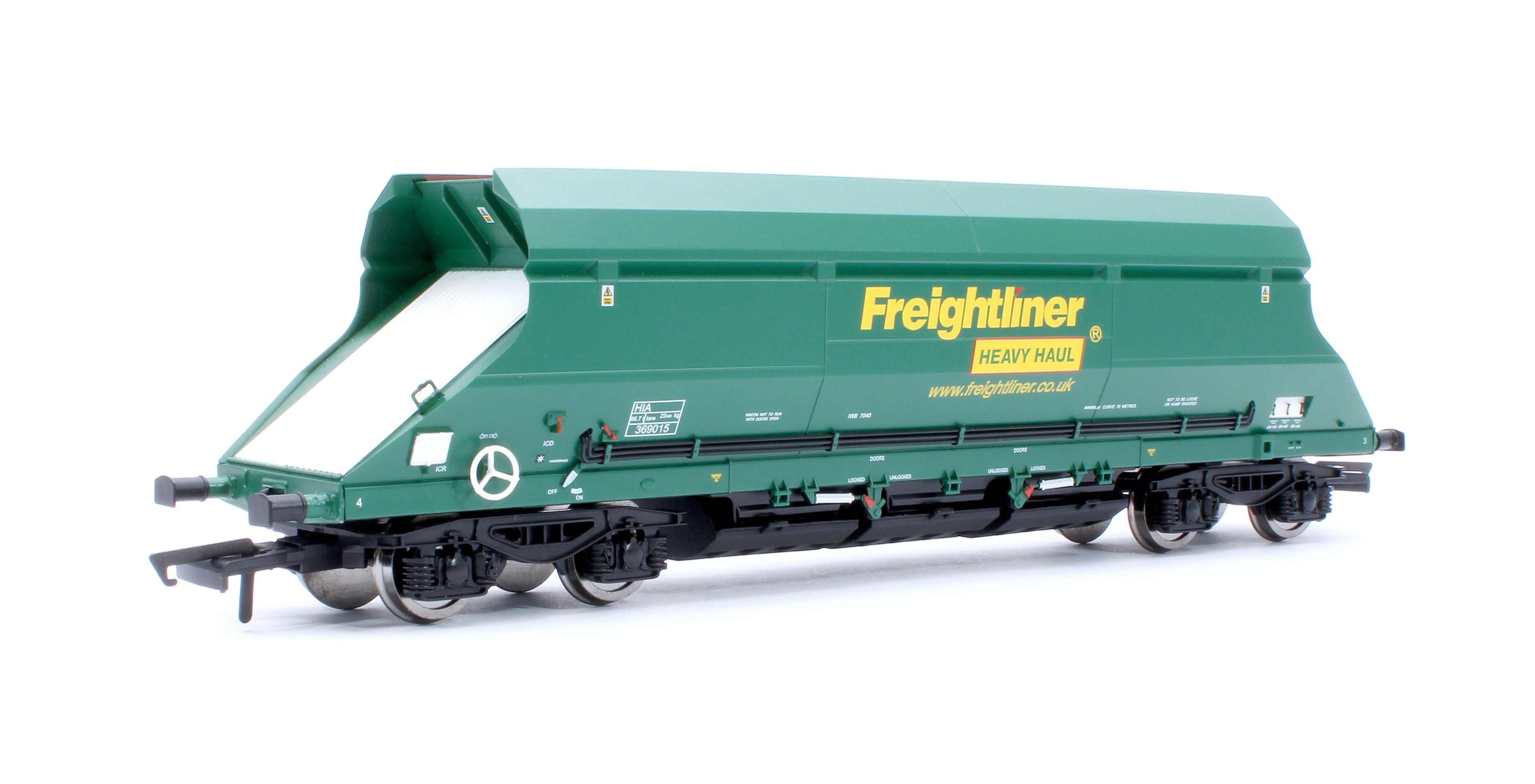 Dapol 4F-026-033 HIA Freightliner Green Limestone Hop. 369015 – Rails