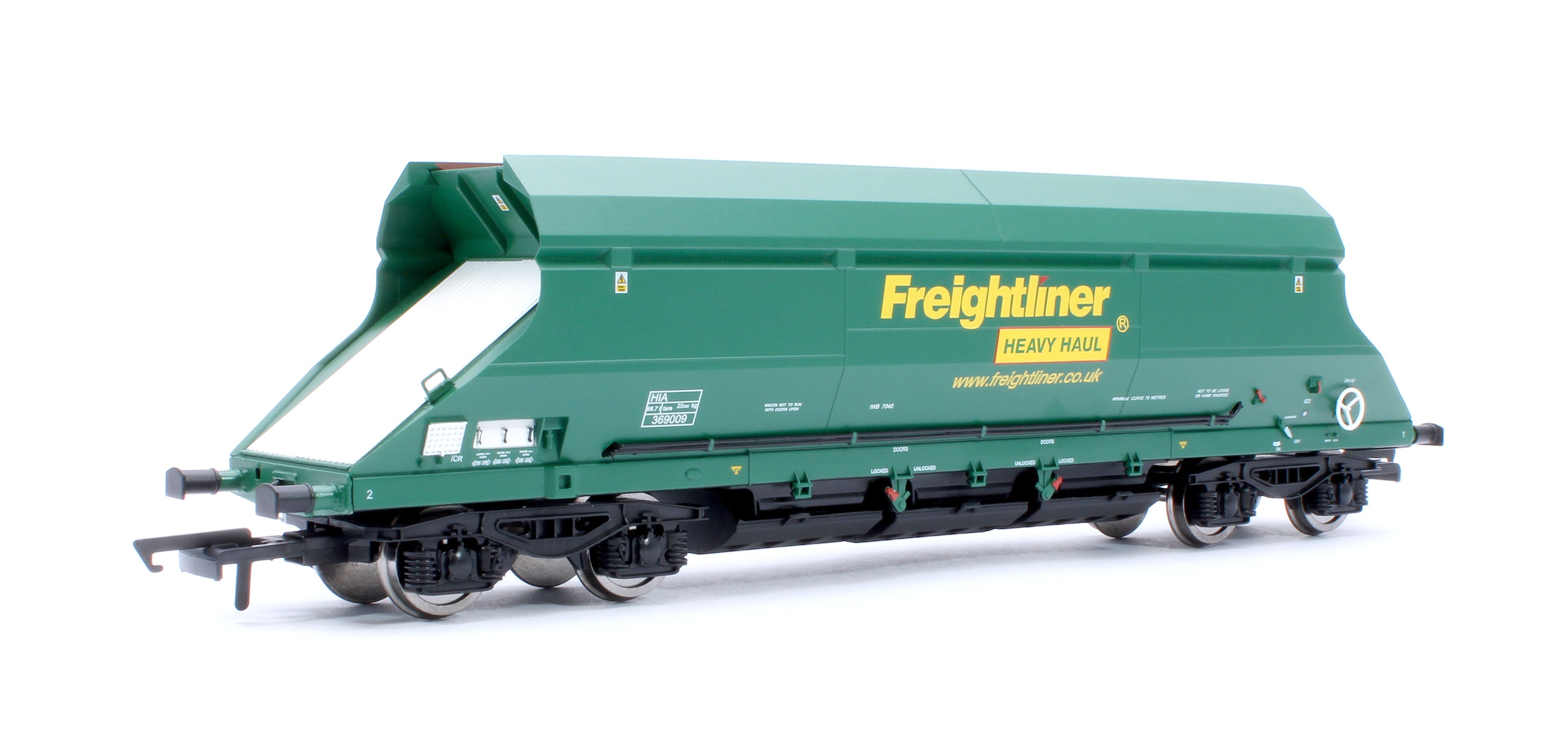 Dapol 4F-026-031 HIA Freightliner Green Limestone Hop. 369009 – Rails