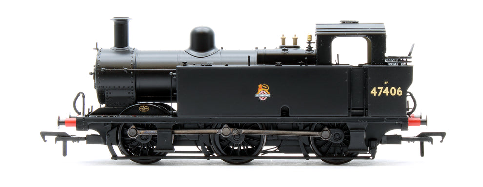 Bachmann 32-231B LMS Fowler 3F (Jinty) 47406 BR Black (Early – Rails