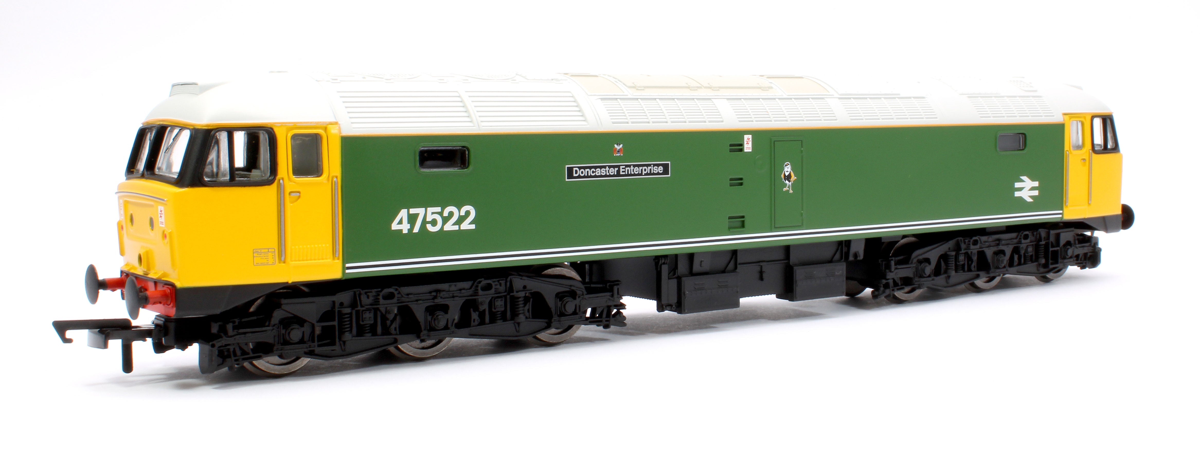 Hornby R30382 RailRoad Plus Class 47 BR 47522 'Doncaster – Rails
