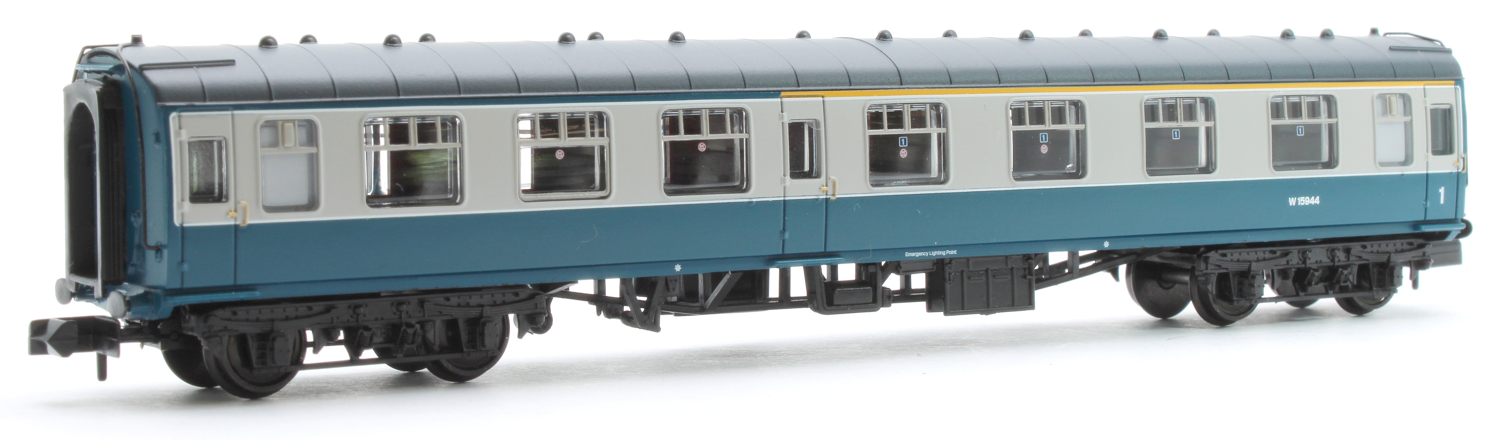 Graham Farish BR Mk1 CK Composite Corridor BR Blue & Grey No.W15944 ...