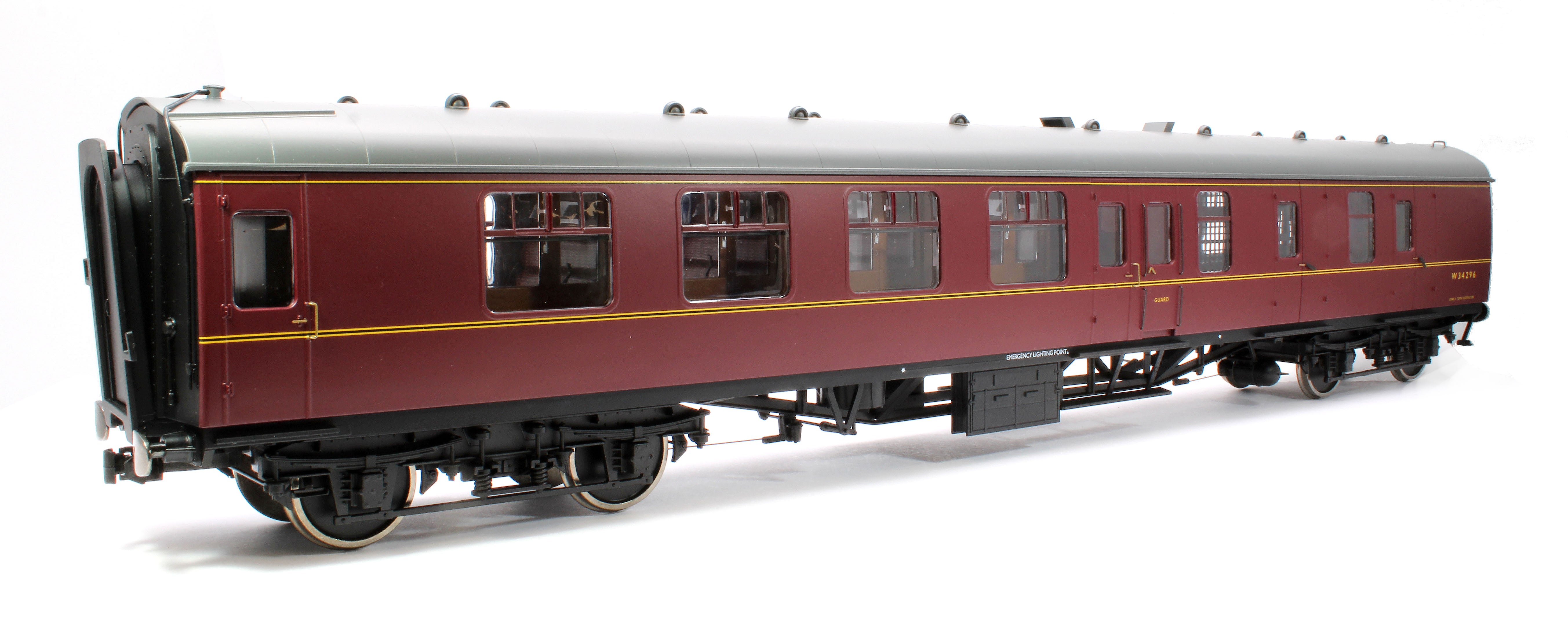 Lionheart Trains 7P-001-506D BR Mk1 Maroon BSK W34296 with – Rails