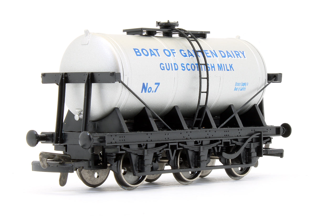 Dapol 4F-7-LTD-PO Pre-Owned 6 Wheeled Tank Wagon 'Boat Of Garten Dairy ...