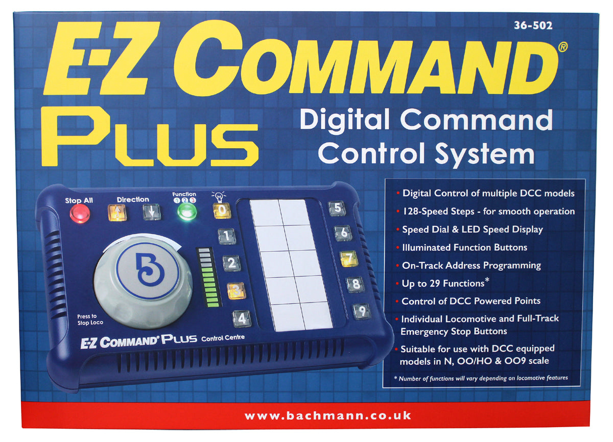 Bachmann 36-502 E-Z Command® Plus Digital Command Control – Rails
