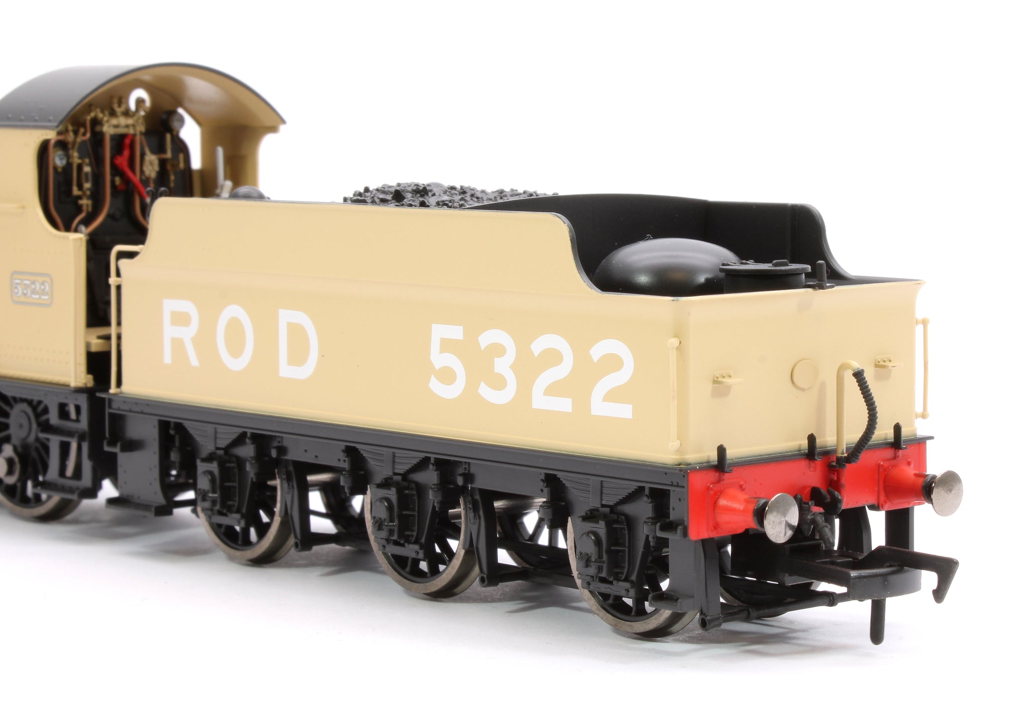 Dapol 4S-043-008 GWR 43xx 2-6-0 Mogul 5322 Khaki Steam Locomotive ...