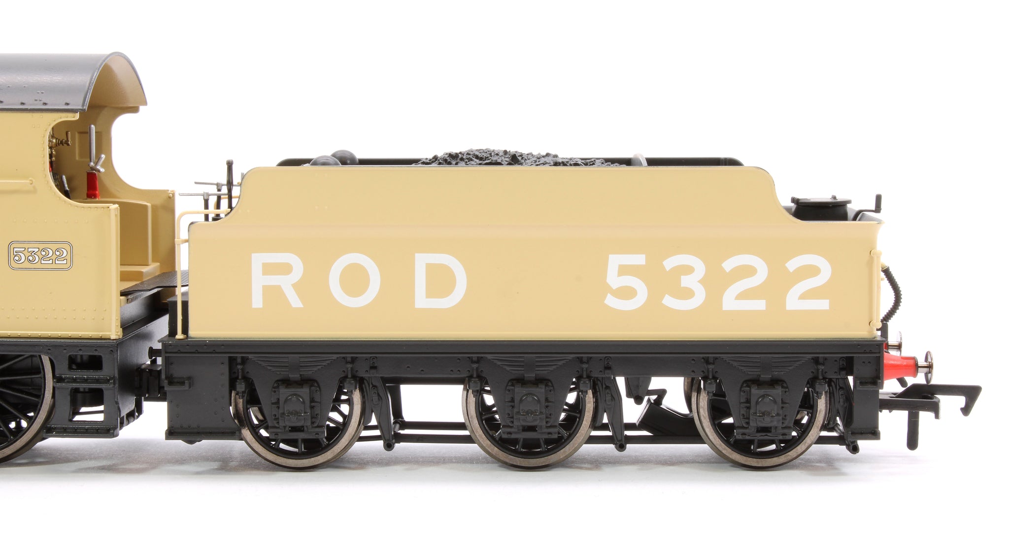 Dapol 4S-043-008S GWR 43xx 2-6-0 Mogul 5322 Khaki Steam Locomotive ...