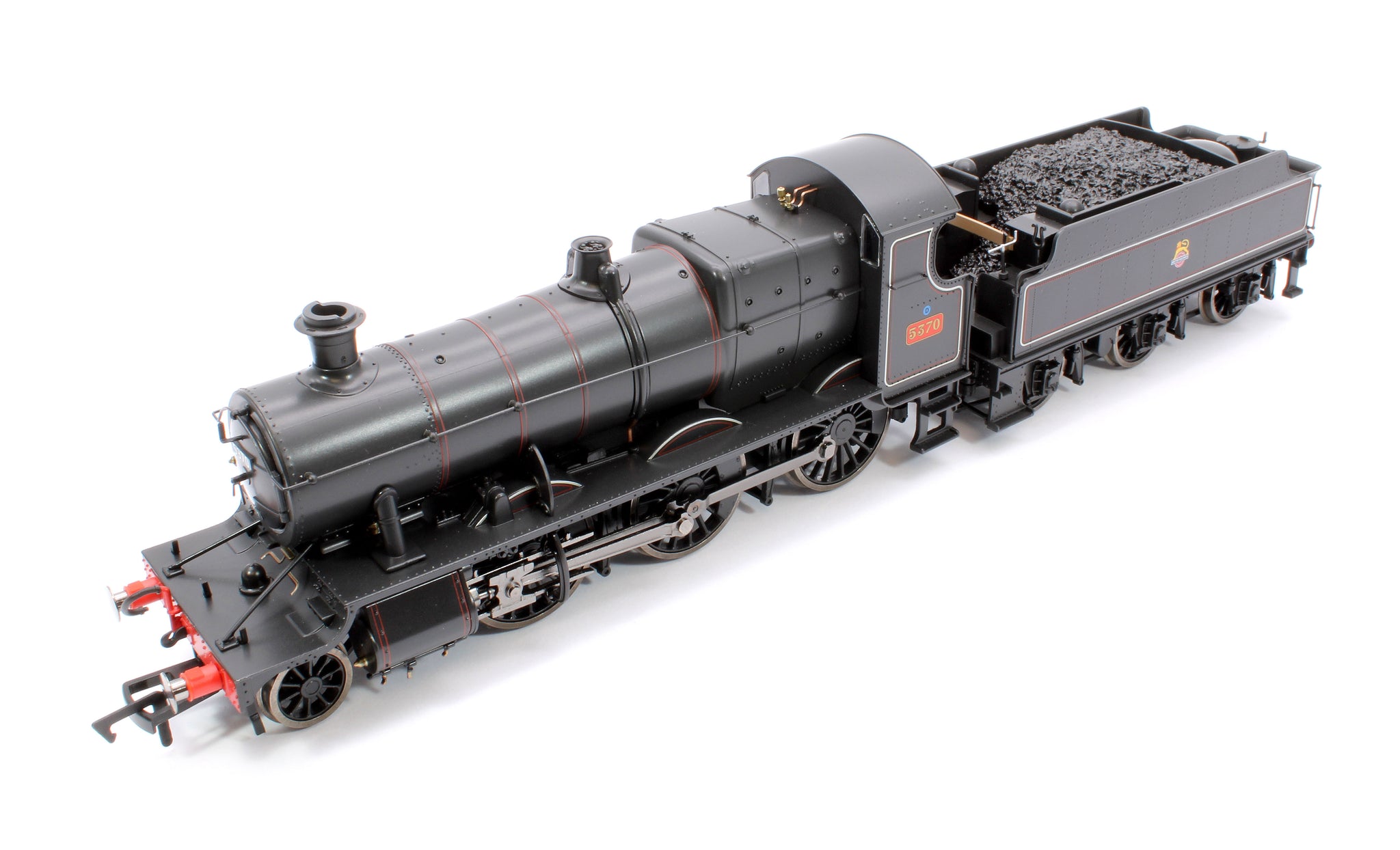 Dapol 4S-043-013S GWR 43xx 2-6-0 Mogul 5370 BR Lined Black Early Crest ...