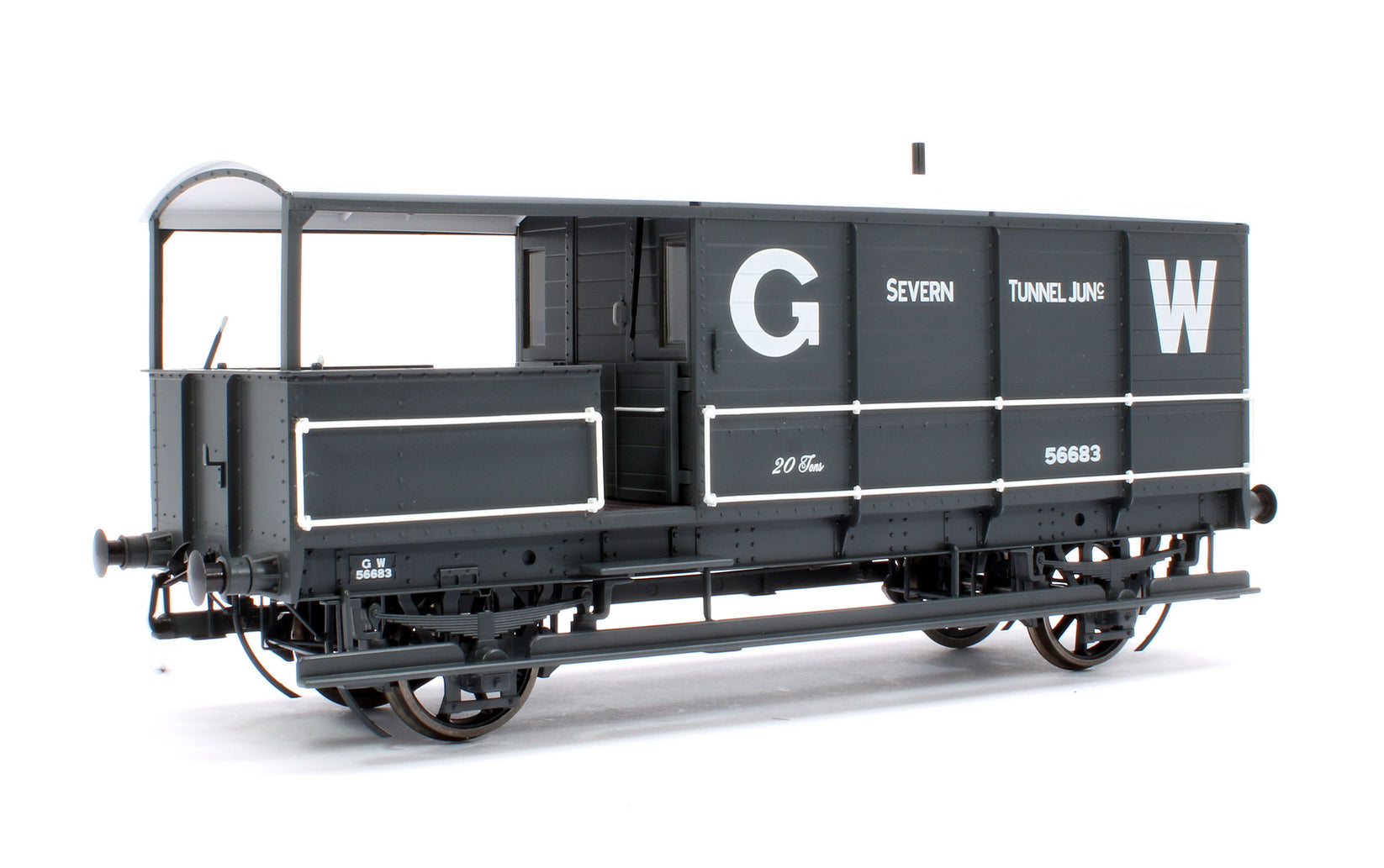 Dapol 7F-300-001 Great Western Toad Brake Van Diagram AA15 – Rails