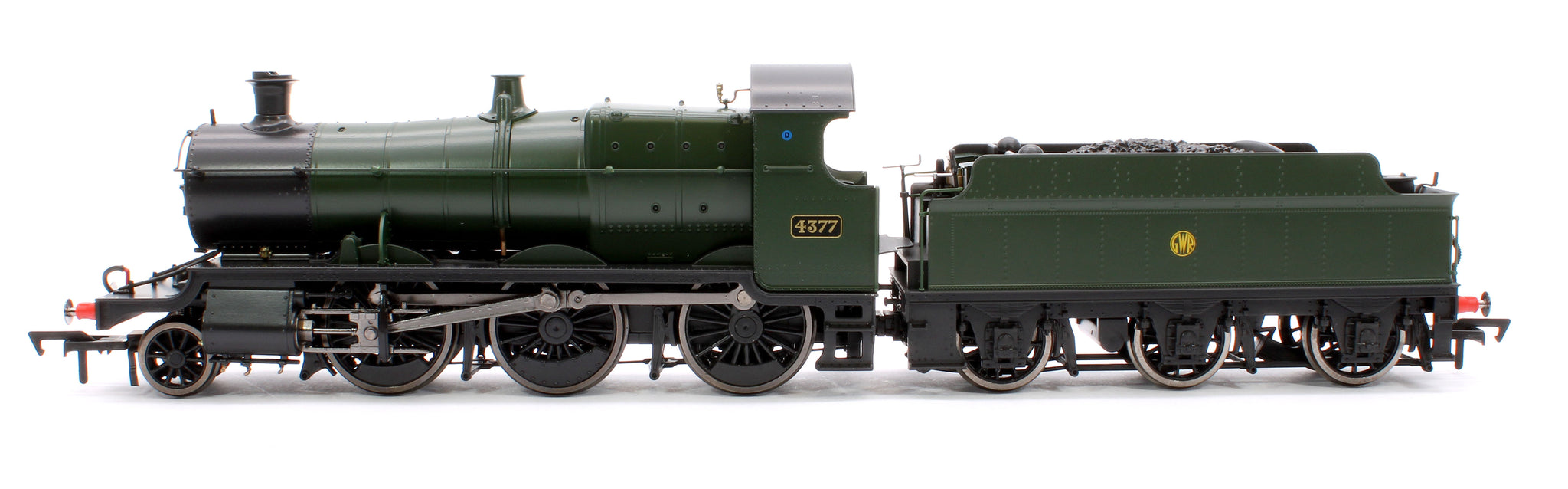 Dapol 4S-043-011S GWR 43xx 2-6-0 Mogul 4377 GWR Shirt Button Steam ...