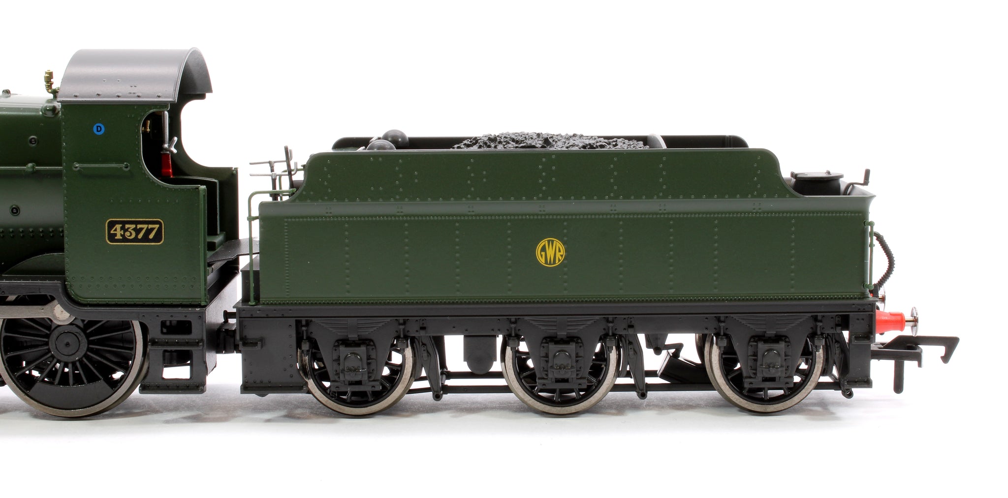 Dapol 4S-043-011S GWR 43xx 2-6-0 Mogul 4377 GWR Shirt Button Steam ...