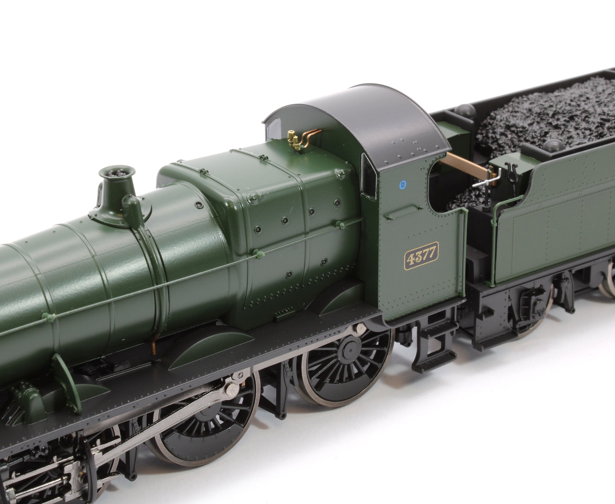 Dapol 4S-043-011S GWR 43xx 2-6-0 Mogul 4377 GWR Shirt Button Steam ...