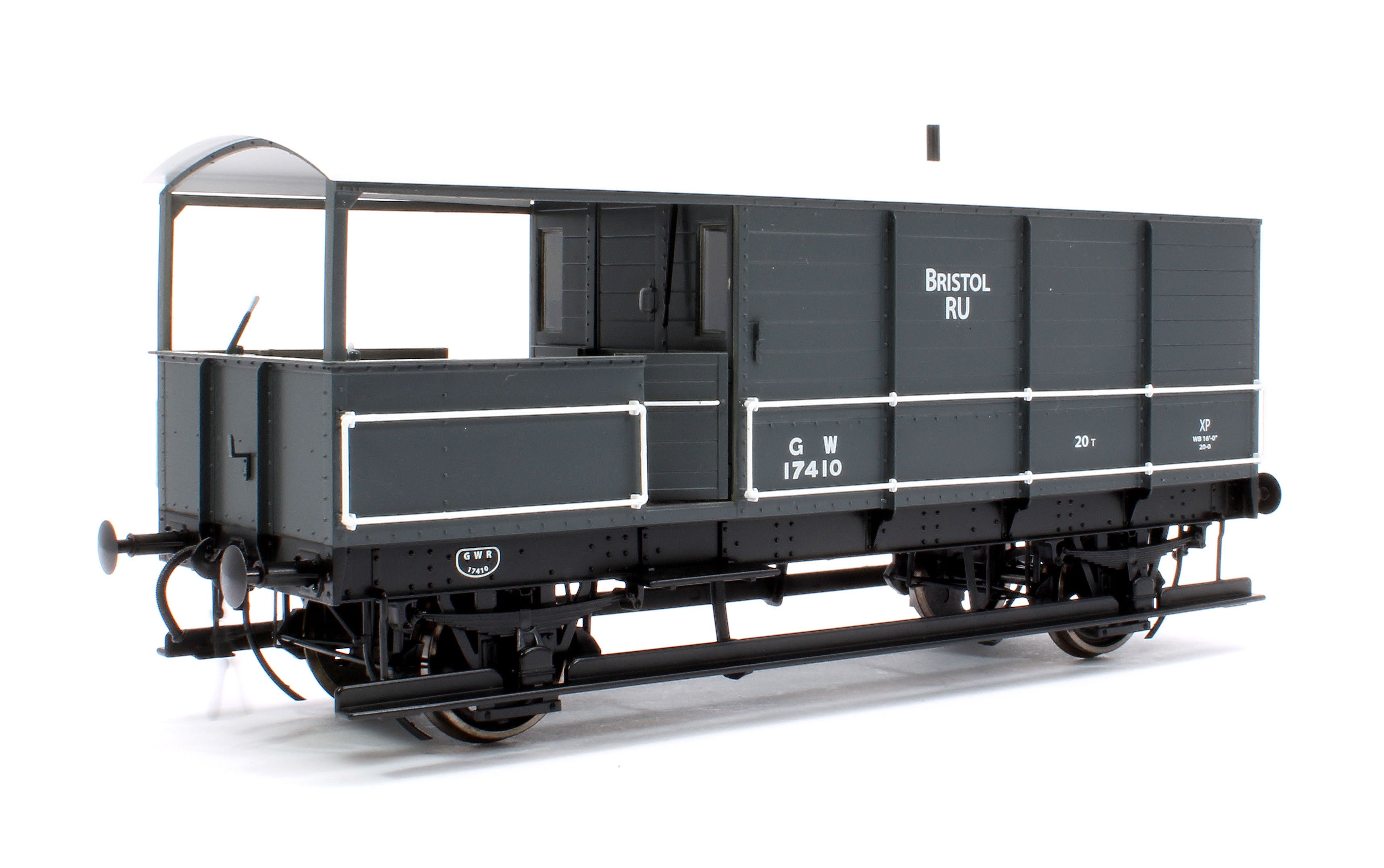Dapol 7F-300-007 Great Western Toad Brake Van Diagram AA21 – Rails