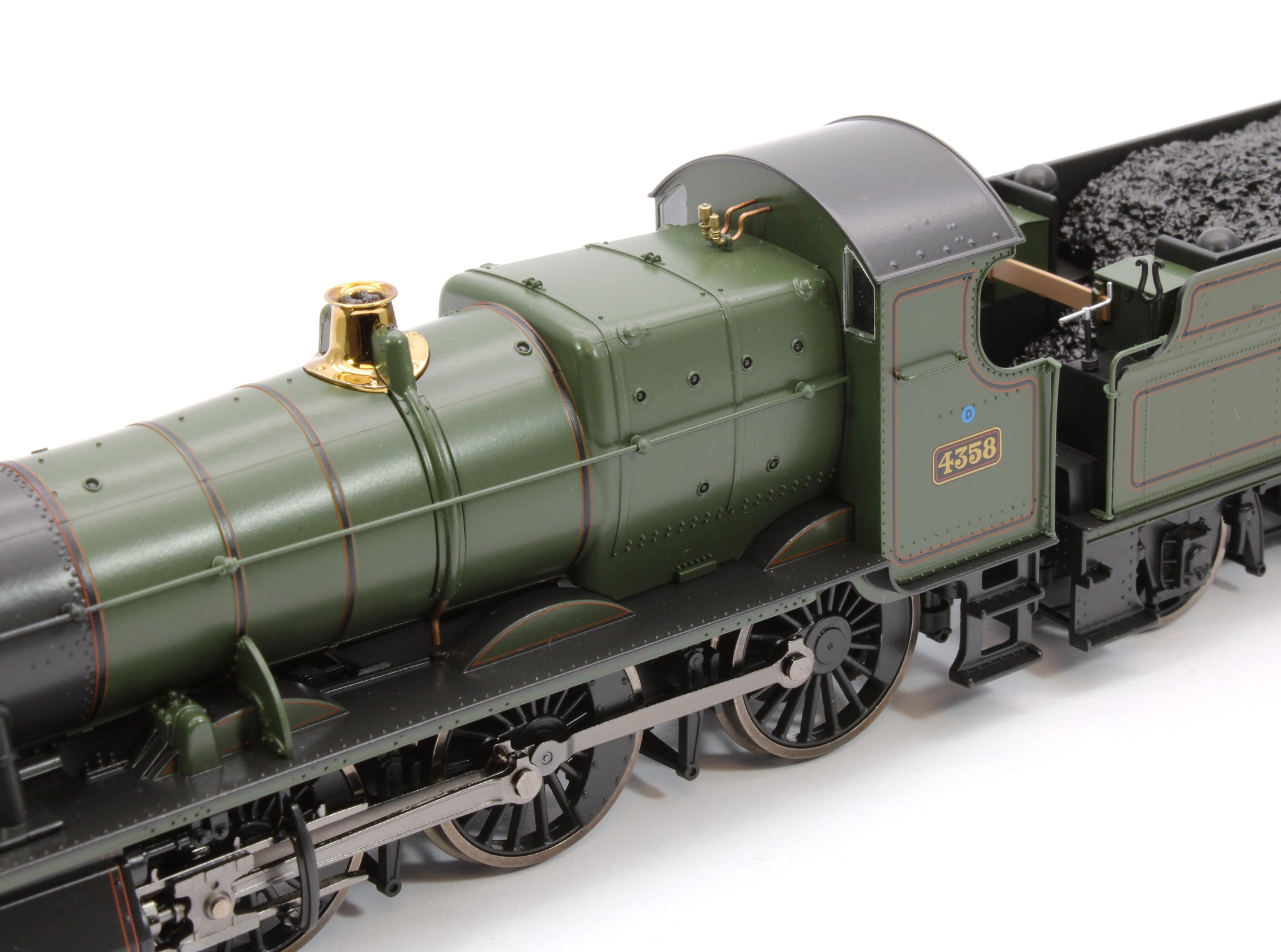 Dapol 4S-043-015S GWR 43xx 2-6-0 Mogul 4358 BR Lined Green Early Crest ...