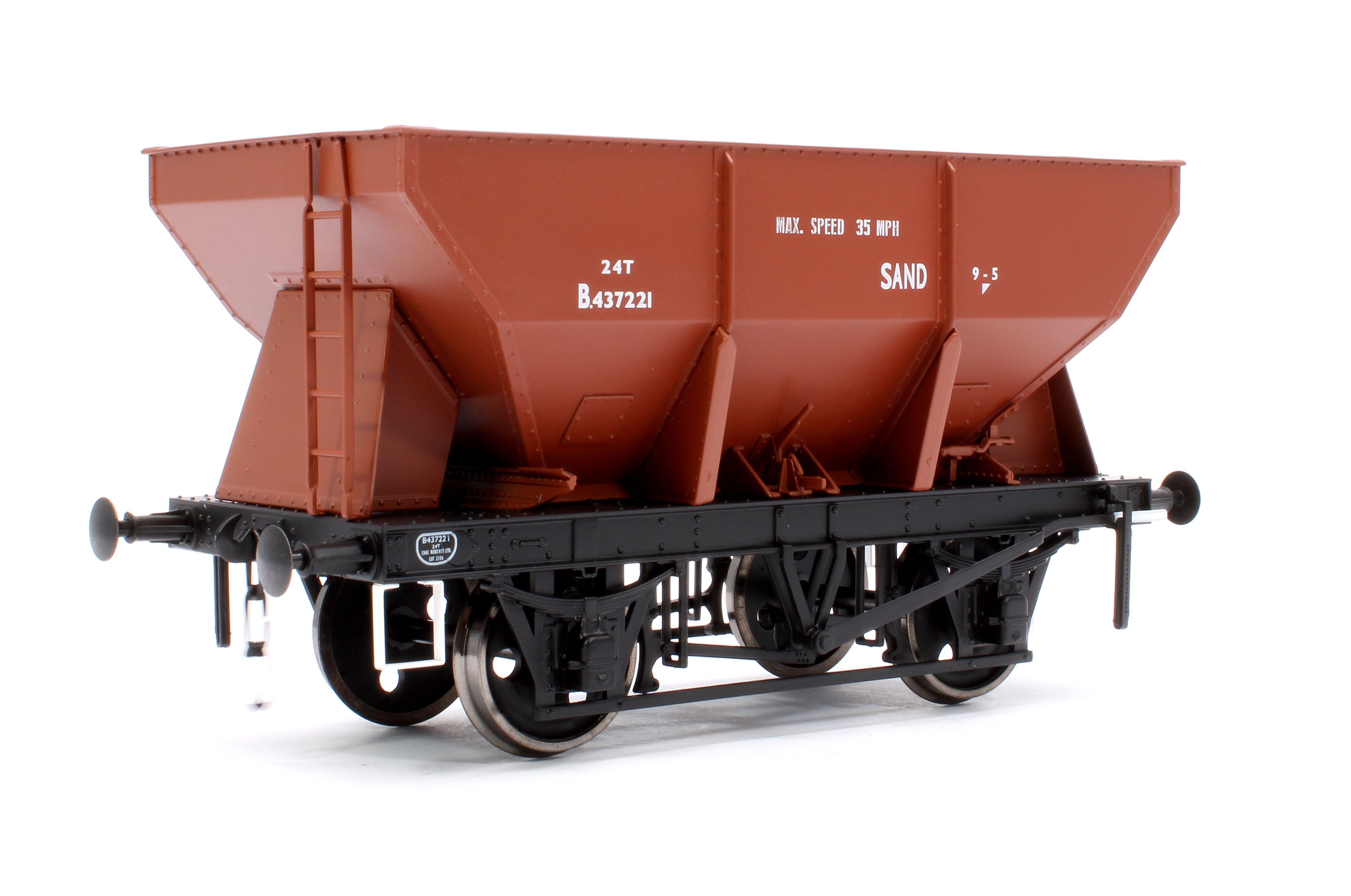 Dapol 7F-033-004 24T Steel Ore Hopper Bauxite B437221 Sand – Rails