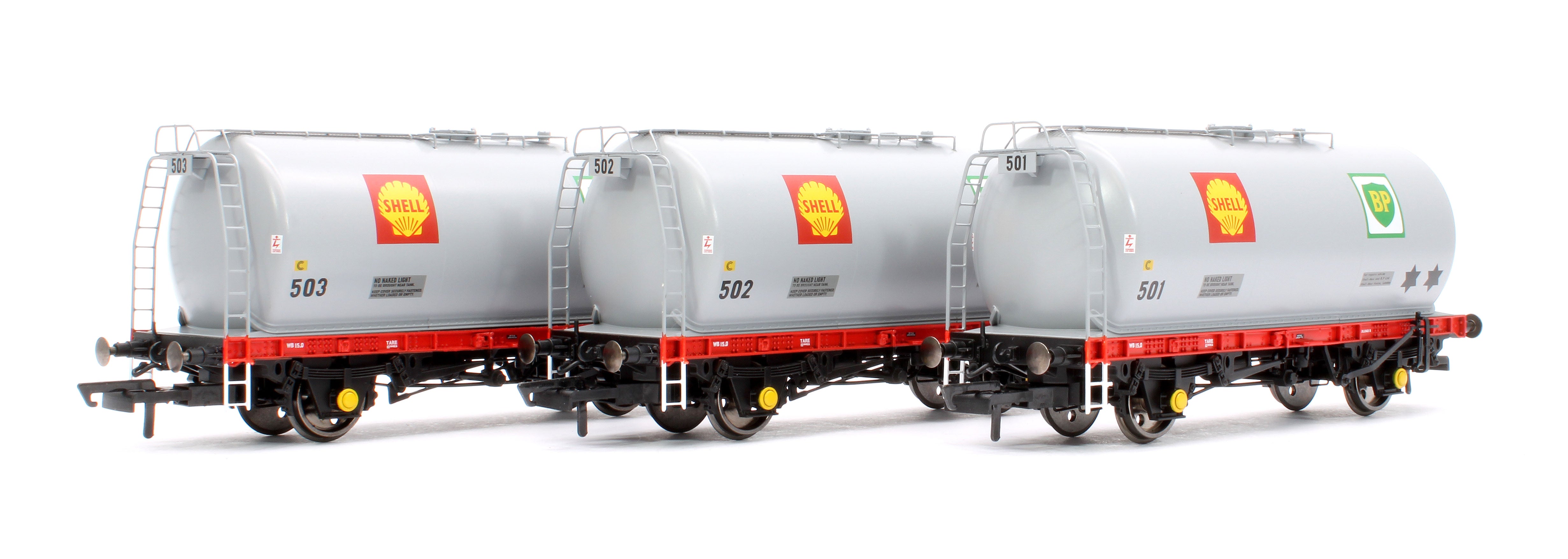 Hornby R60260 TTA Shell-Mex Tank Wagon Triple Pack – Rails