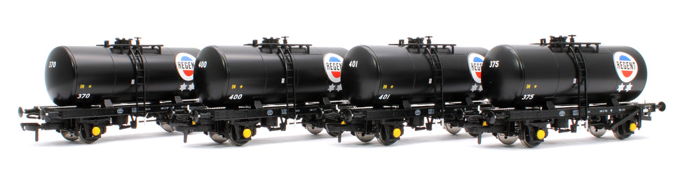 Heljan 1114 35t ‘B Tank’ REGENT OIL Black No.370/375/404/441 – Rails