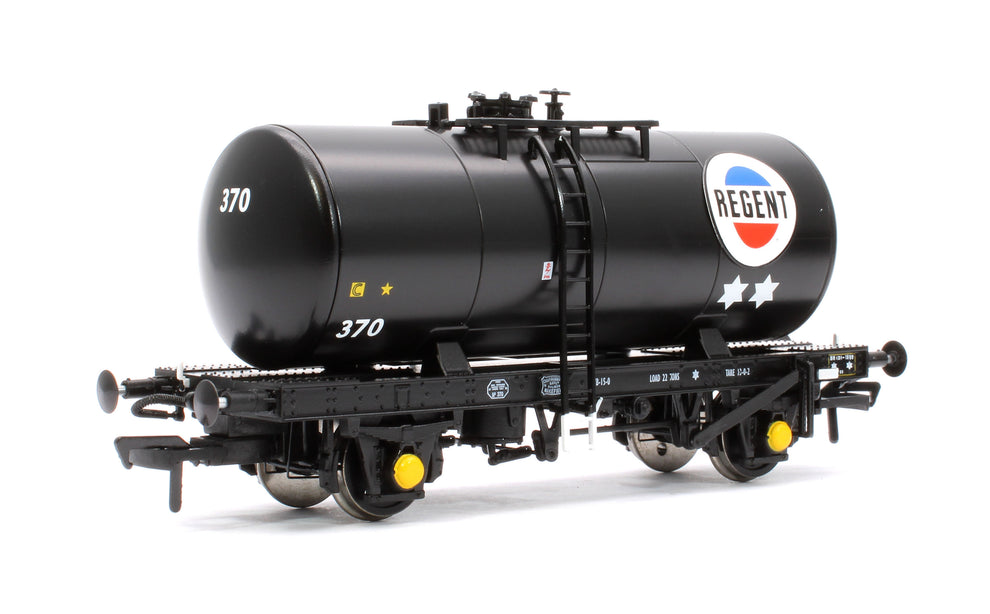 Heljan 1114 35t ‘B Tank’ REGENT OIL Black No.370/375/404/441 – Rails