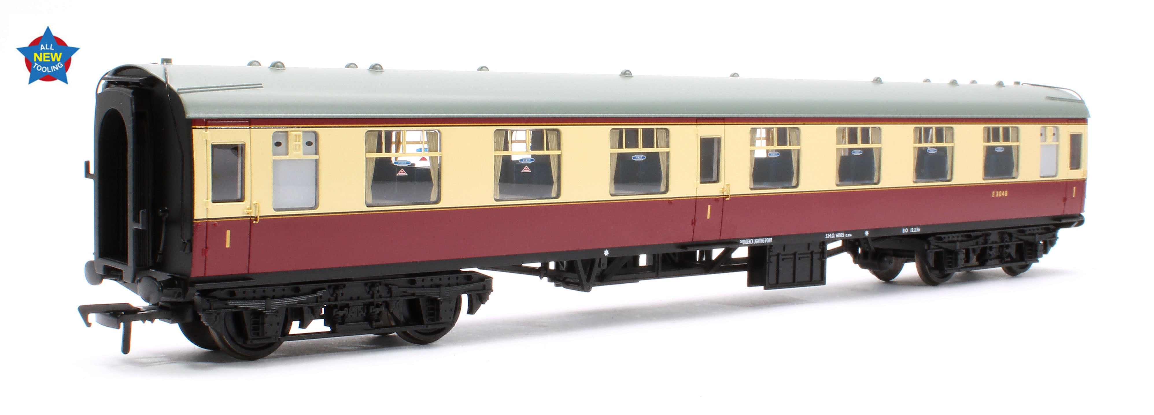 Bachmann 39-825 BR MK1 FO First Open BR Crimson & Cream – Rails