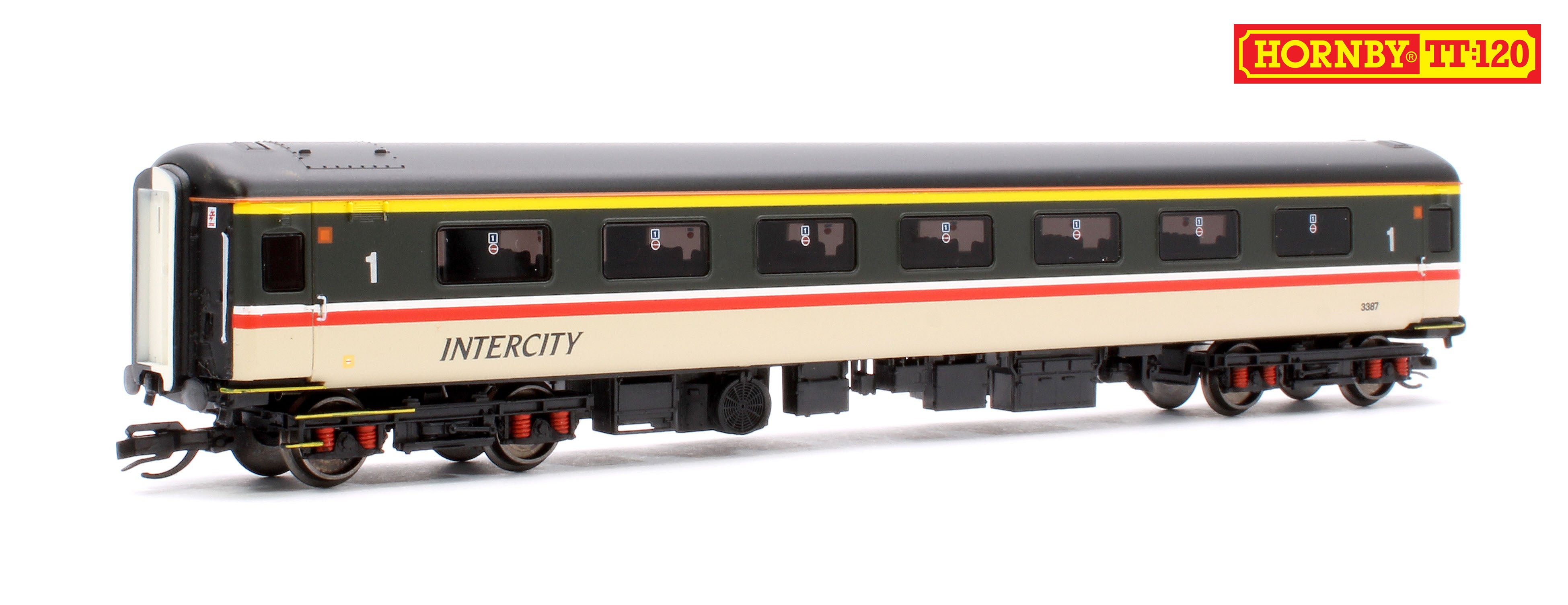 Hornby TT4021 BR Intercity, Mk2F First Open, 3387 – Rails