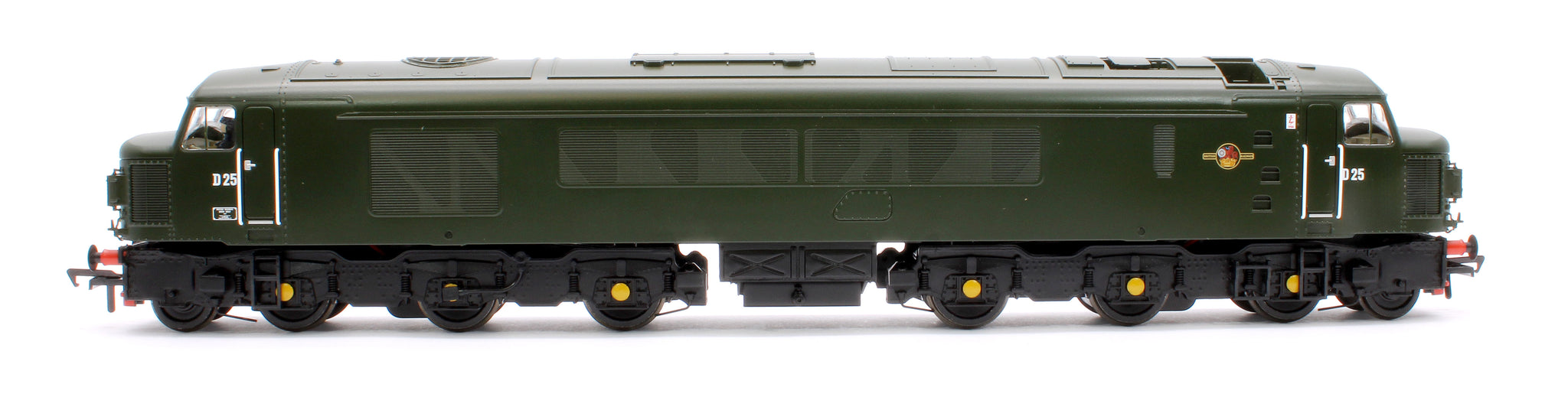 Bachmann 32-679ASF Class 45 Split Headcode D25 BR Plain Green (Small ...