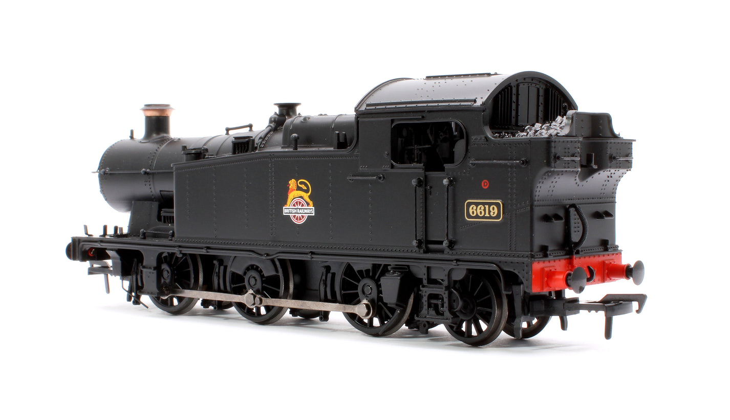 Bachmann 32-085A GWR 56XX Tank 6619 BR Black (Early Emblem) – Rails