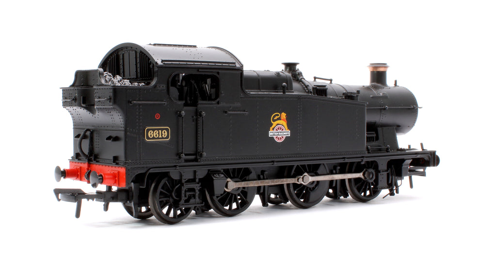 Bachmann 32-085A GWR 56XX Tank 6619 BR Black (Early Emblem) – Rails