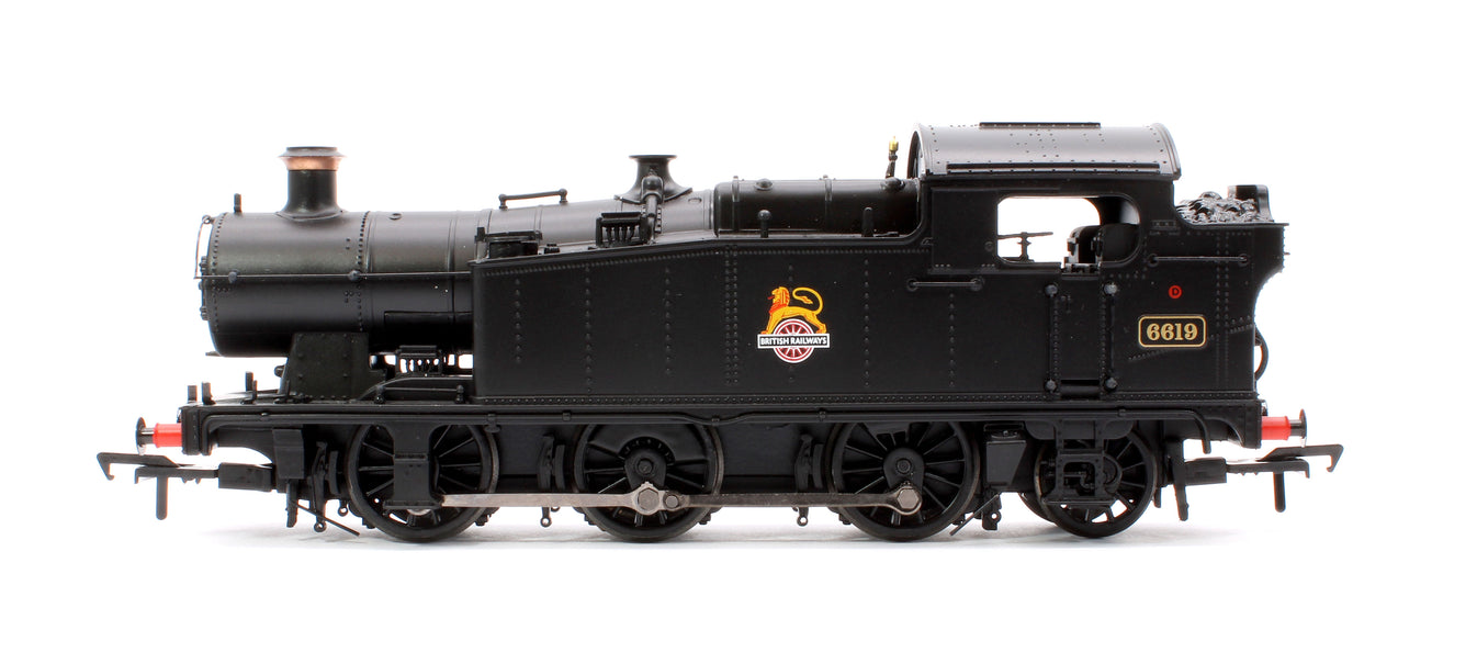 Bachmann 32-085A GWR 56XX Tank 6619 BR Black (Early Emblem) – Rails