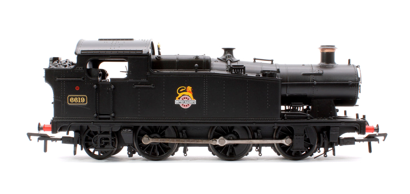Bachmann 32-085A GWR 56XX Tank 6619 BR Black (Early Emblem) – Rails