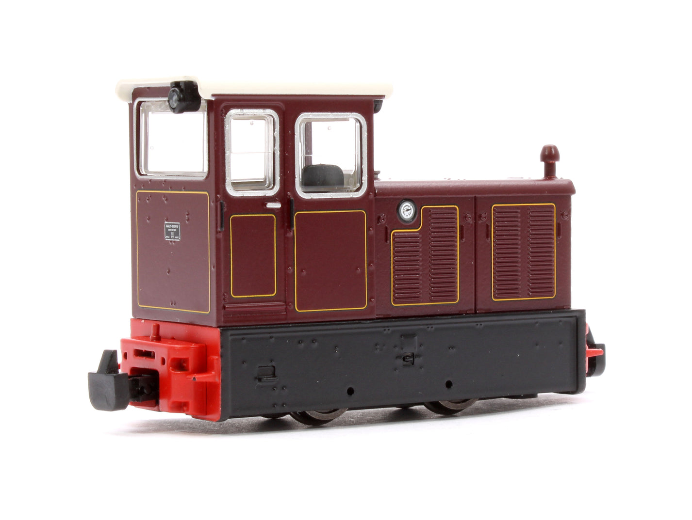 Bachmann 392-027 Baguley-Drewry 70hp Diesel Lined Crimson – Rails