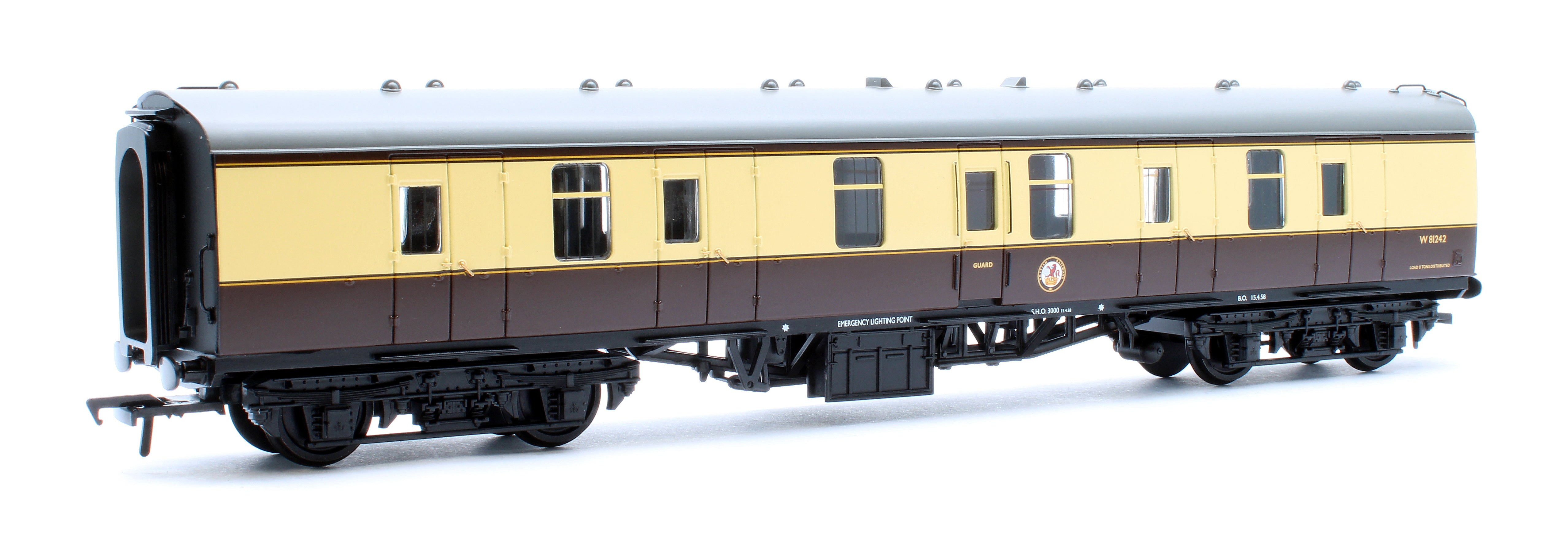Bachmann 39-179C BR Mk1 BG Brake Gangwayed BR (WR) Chocolate – Rails